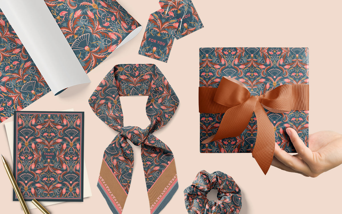 How to Combine Greeting Cards, Gift Wrap, and Accessories for a Though ...